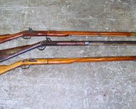 Antique rifles